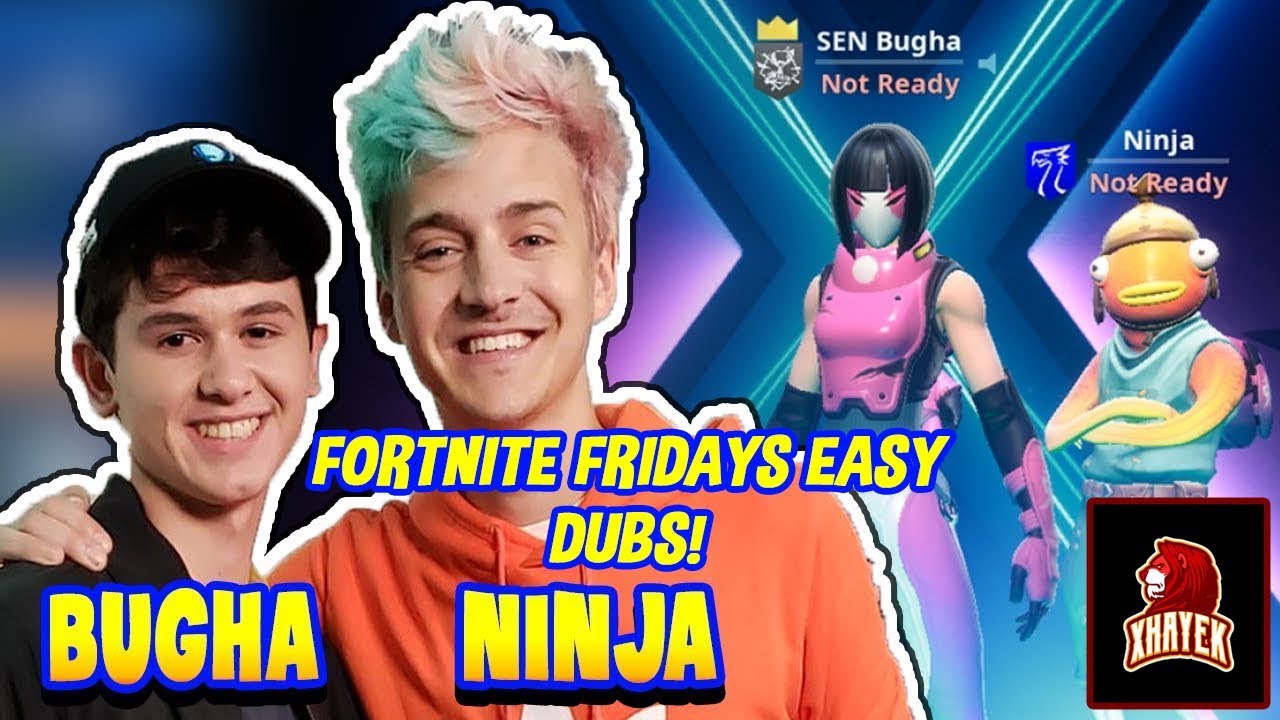 SEN Bugha and Ninja Dominate in Keemstar's Friday FORTNITE (VERSUS Nick ...
