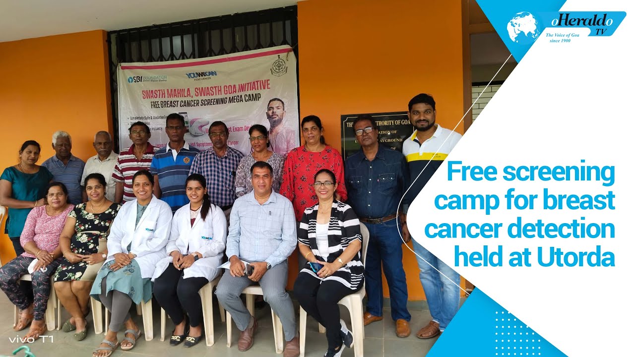 Free screening camp for breast cancer detection held at Utorda - YouTube