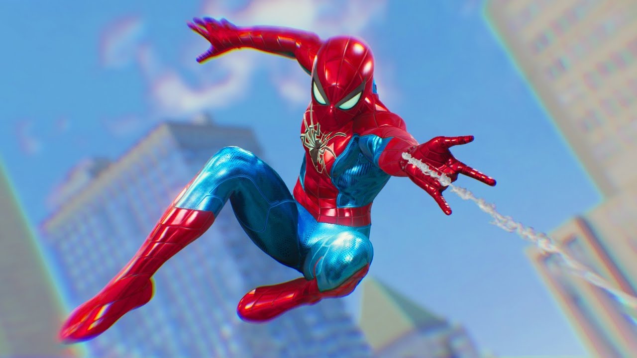 Marvel's Spider-Man : mark 4 suit gameplay - YouTube