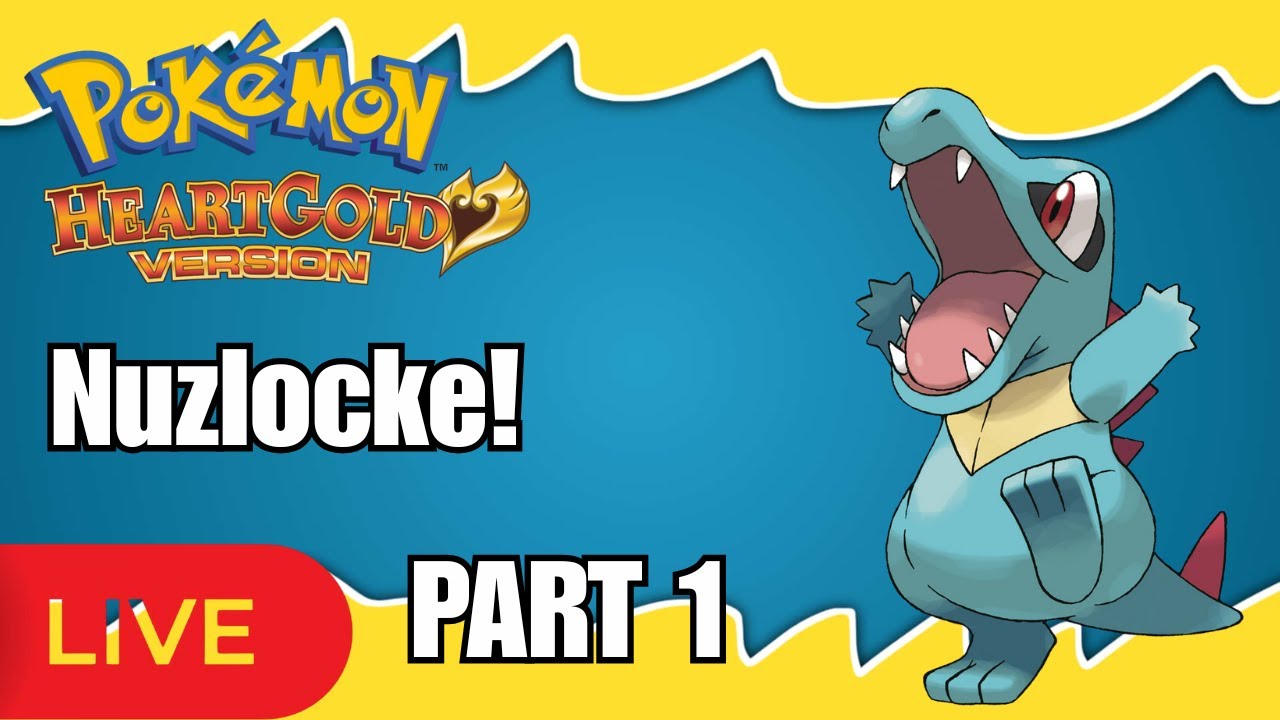 Can I Beat Pokémon HeartGold Randomizer Nuzlocke? (Live) - YouTube