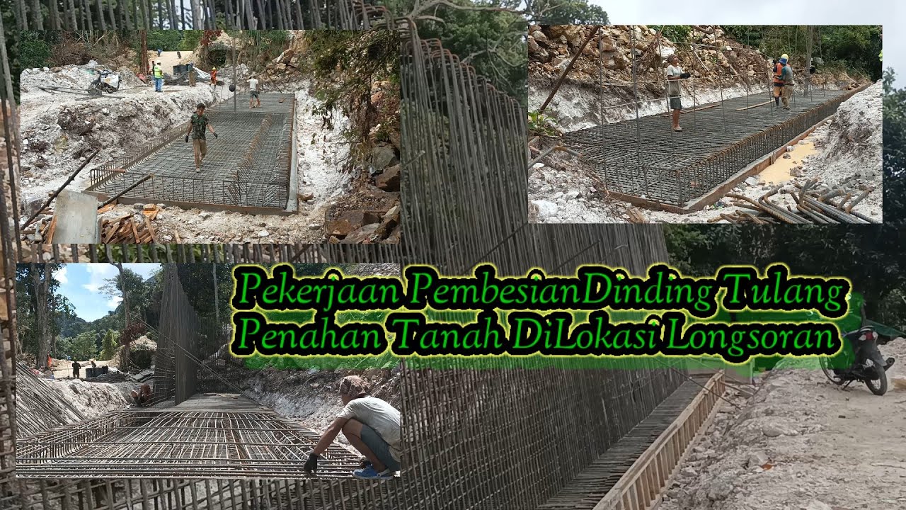 Metode Instan Pembesian Struktur Dinding Penahan Tanah Atau Retaining ...