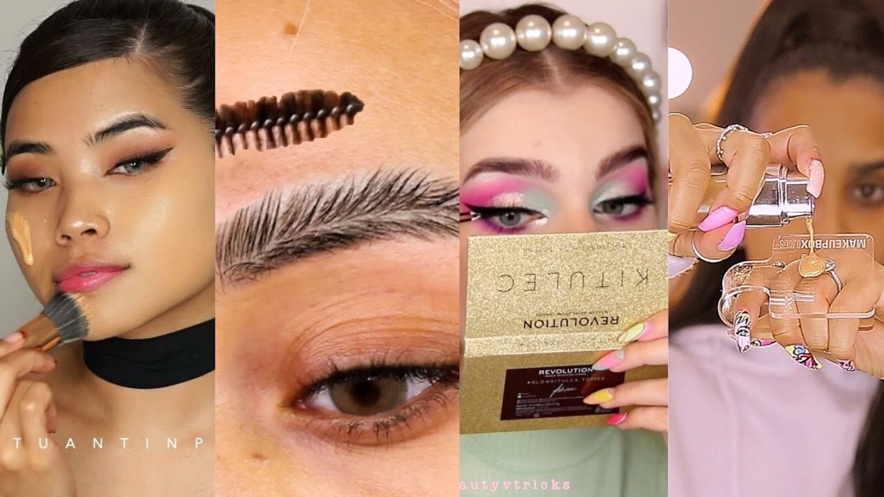 New MAKEUP LOOKS TUTORIALS COMPILATION - YouTube