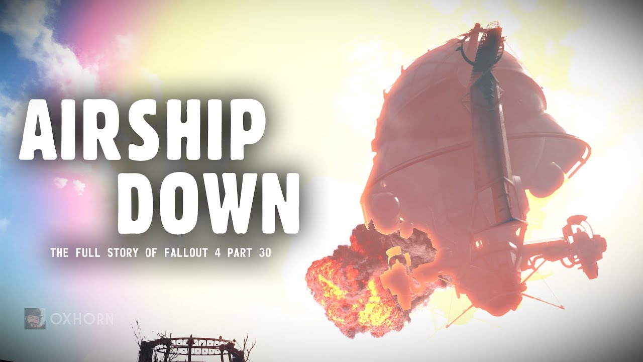 Airship Down: The Institute Attacks the Brotherhood - The Story of Fallout 4 Part 30 - YouTube