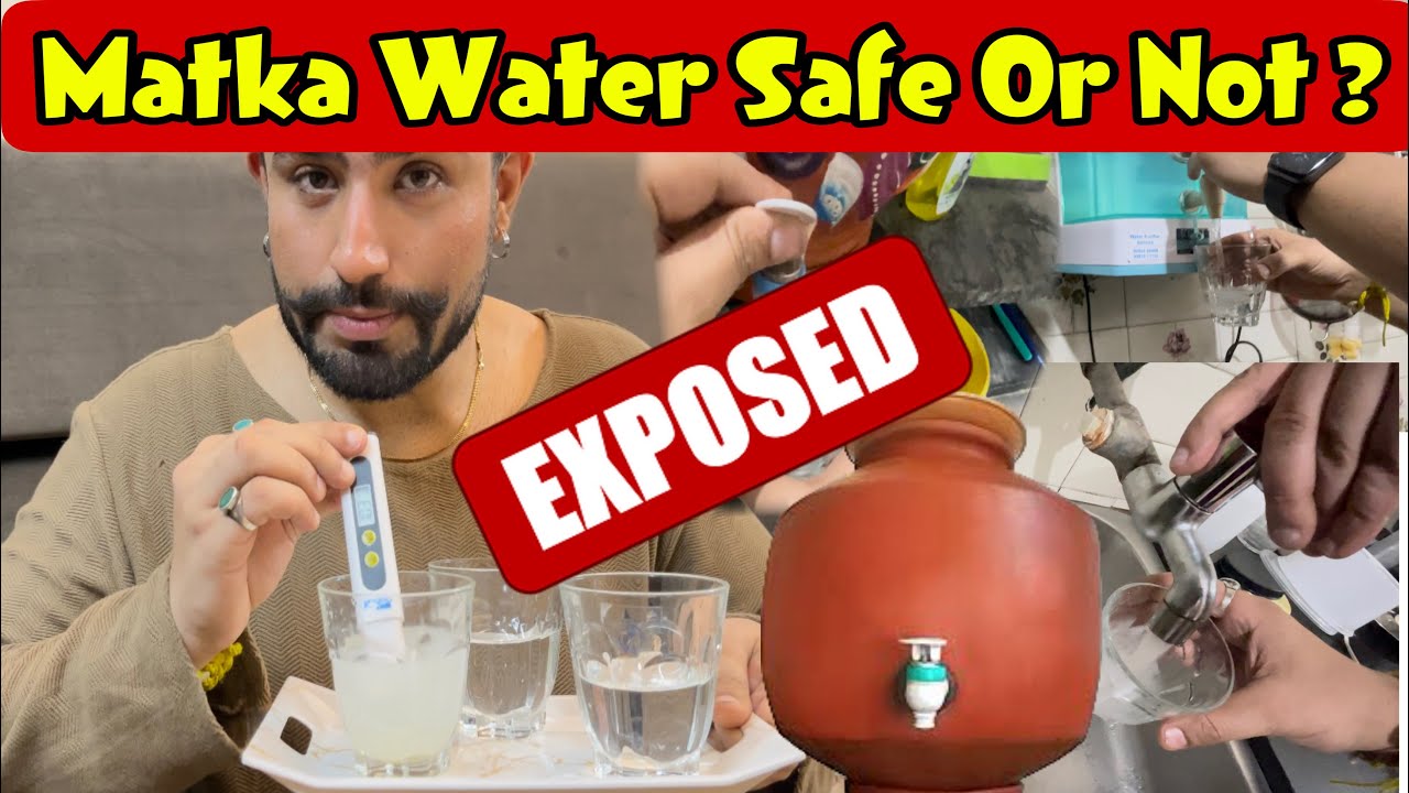 Matke Ka Pani RO Jitna Saaf ? Matka Water EXPOSED..Safe Or Not ?How To ...