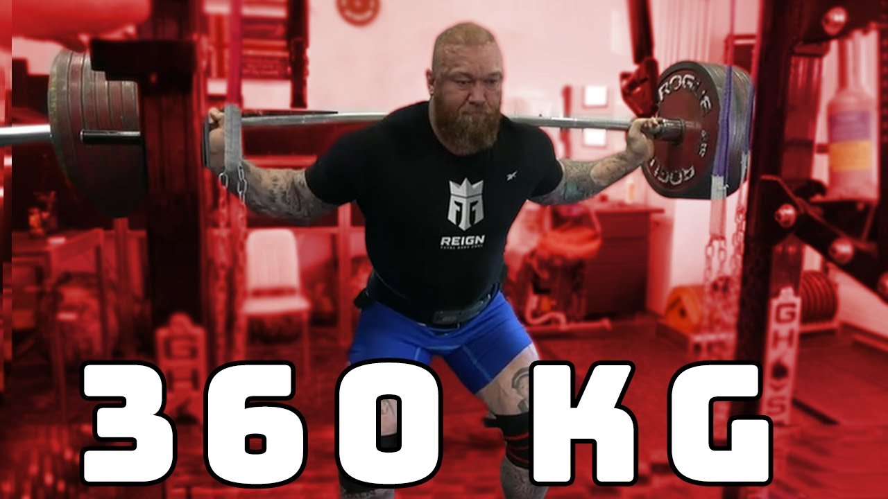 360kg SQUAT AT THORS GYM! Day 13 - YouTube
