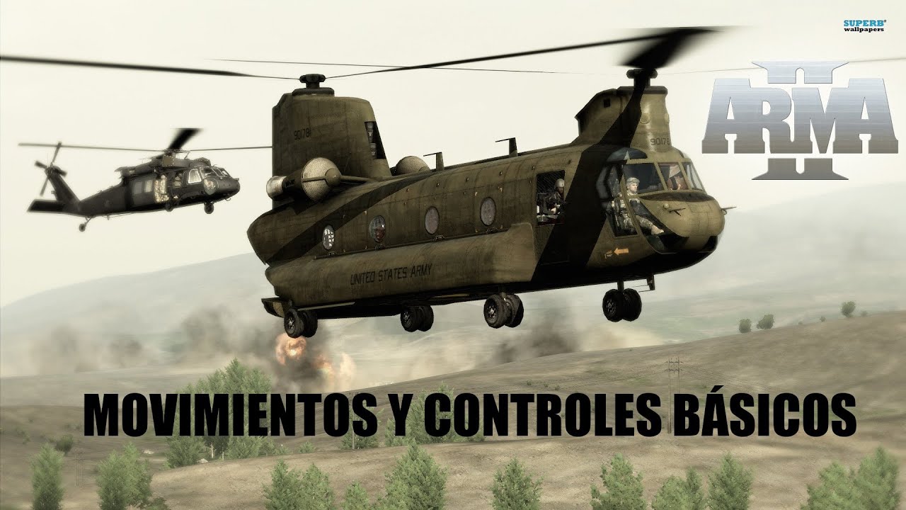 TUTORIAL MOVIMIENTOS Y CONTROLES BÁSICOS EN ARMA 2 - YouTube