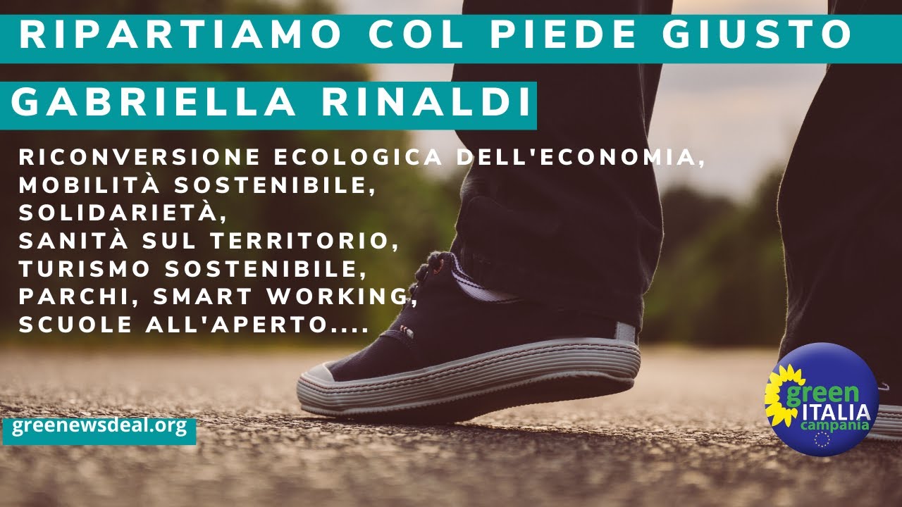 Gabriella Rinaldi - Ripartiamo col piede giusto - YouTube