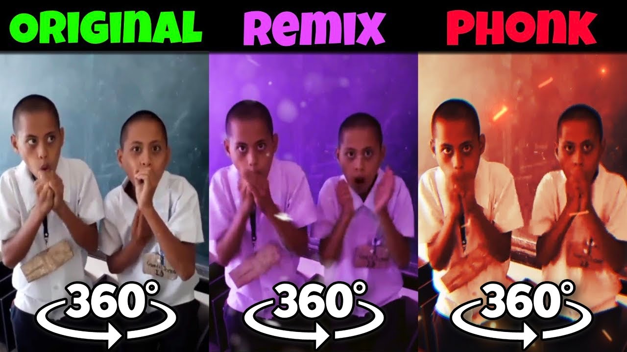 360º VR Beatbox Boys Original vs Phonk vs Remix - YouTube