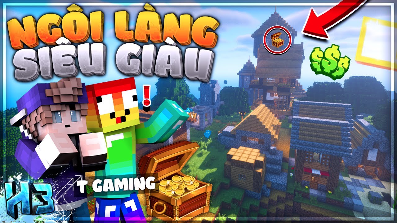 H3 Cùng Noob T Gaming Phát Hiện NGÔI LÀNG KỲ LẠ | Tập 1 - RLCraft - YouTube