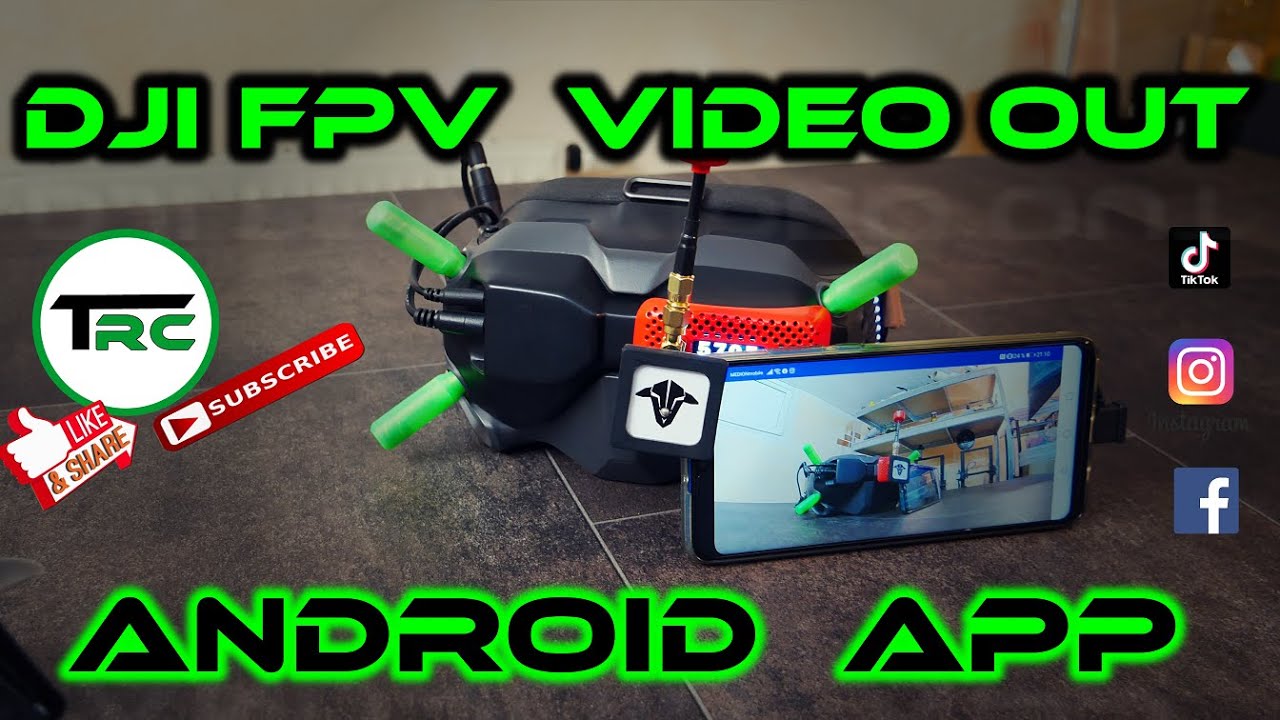 DJI Digital FPV Video Out - App für Android [Deutsch/German] [4K] - YouTube