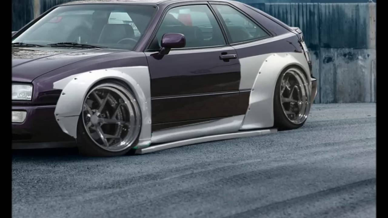 Virtual Tuning VW Corrado Photoshop - YouTube