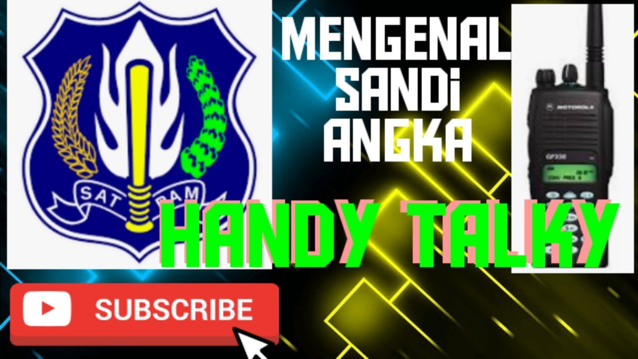 Mengenal sandi HT (tutorial satpam) - YouTube