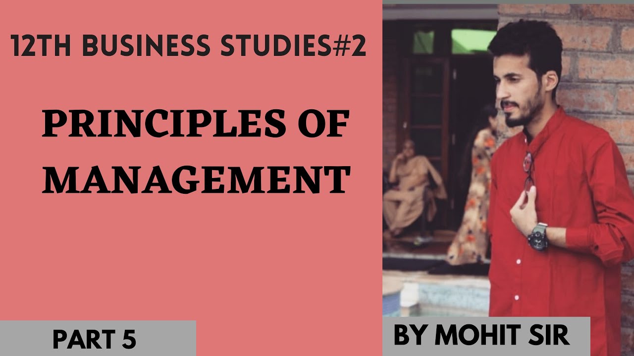 Principles of Management | Business Studies | Features and Importance ...