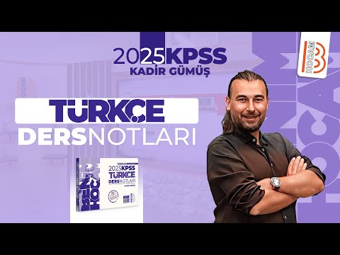 30) KPSS Türkçe - Noktalama İşaretleri 2 - Kadir GÜMÜŞ - 2025