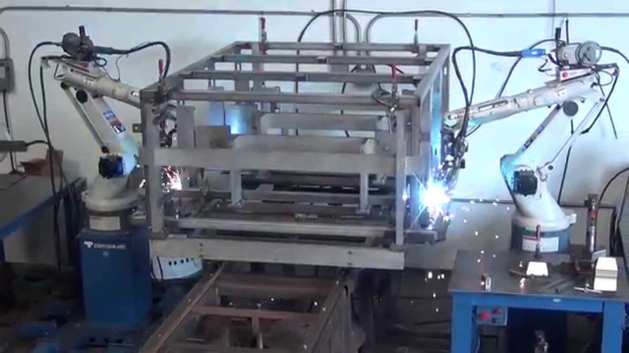 Contour-Arc, Inc. Robotic Tubular Frame Welding - YouTube