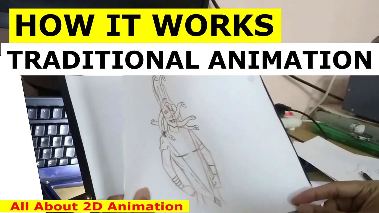 Traditional animation or cell animation_ how to do it or how it works ...
