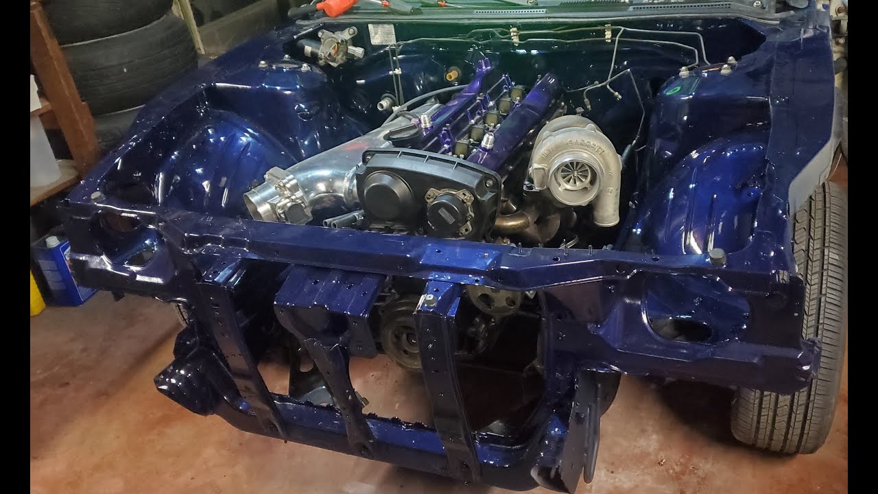 240SX Engine Bay Restoration Part 1 - YouTube