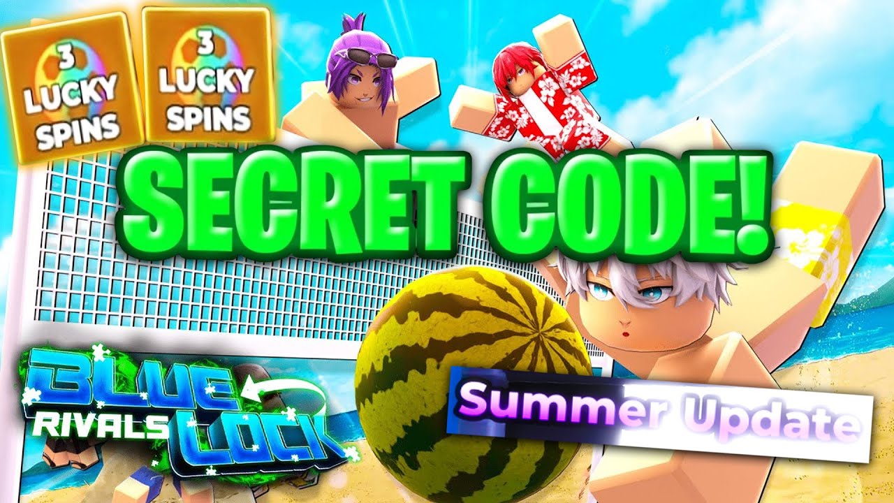 Blue Lock Rivals SECRET SUMMER UPDATE Codes Gives FREE LUCKY SPINS ...