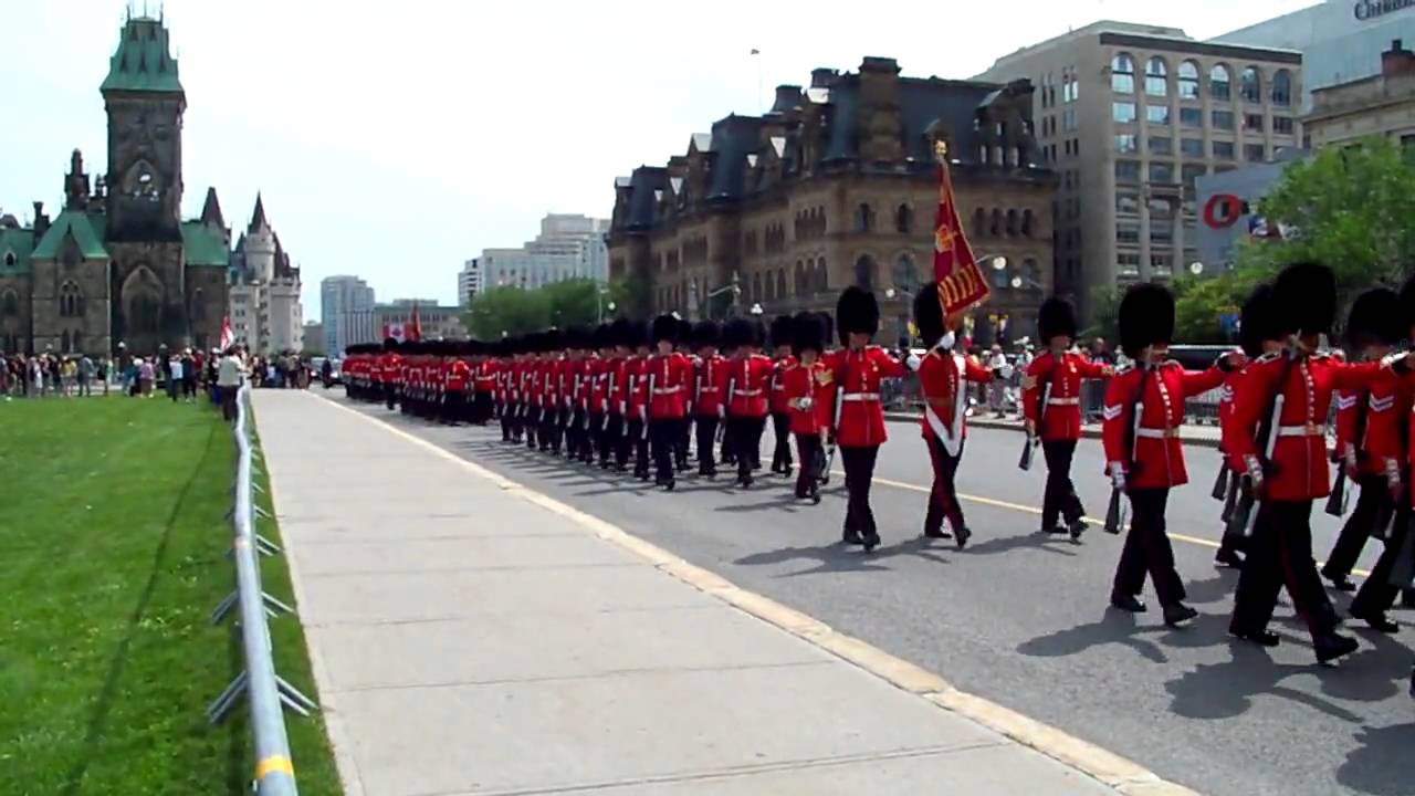 Changing of the Guard, Ottawa - YouTube