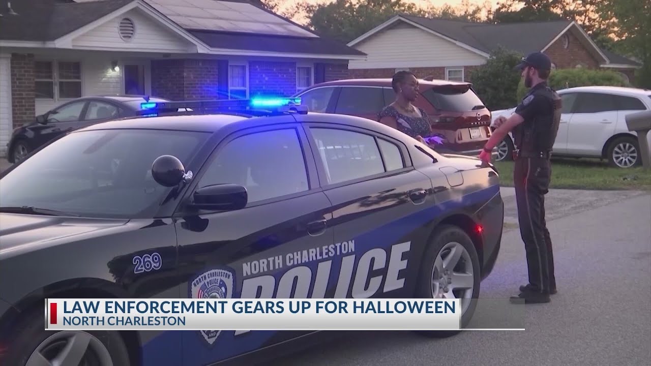 Law enforcement gears up for Halloween - YouTube