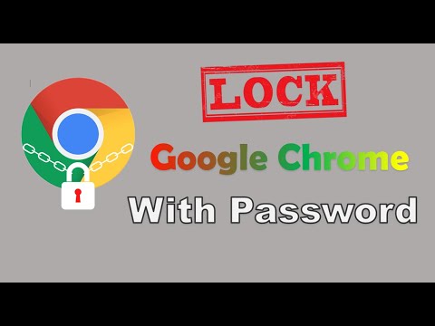 How to set Password on Chrome Browser?Lock Chrome Browser with Password #chromebrowserpassword ...