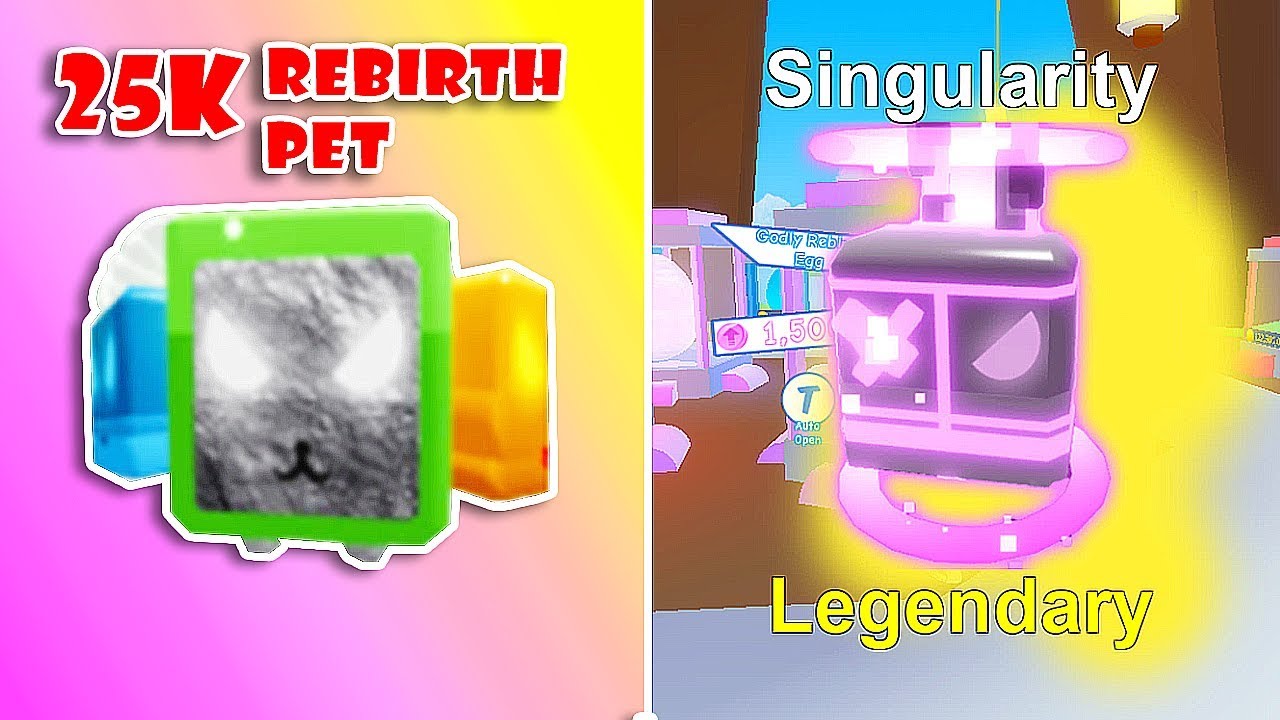 SPENT 100K REBIRTH TOKENS FOR DIVINE + MYTHICAL PETS & 25K REBIRTH In ...