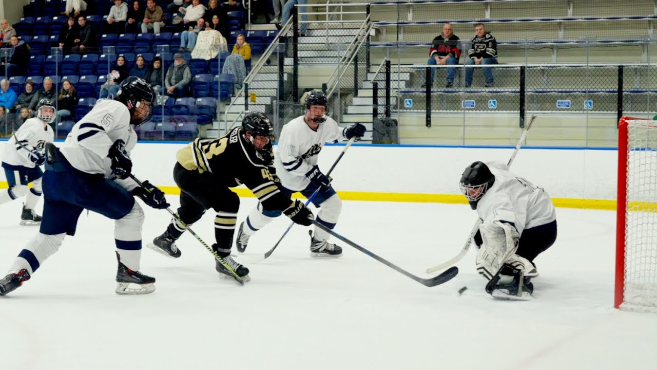 4x ICHC Regular Season Champions: Purdue Hockey vs. Trine - YouTube
