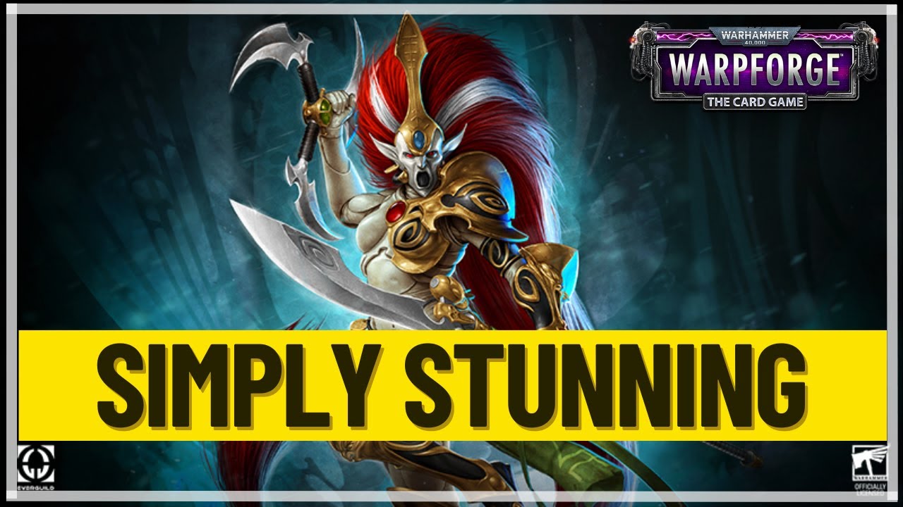 Jain Zar Stunlock Aggro (40k Warpforge Aeldari Deck Guide) - YouTube
