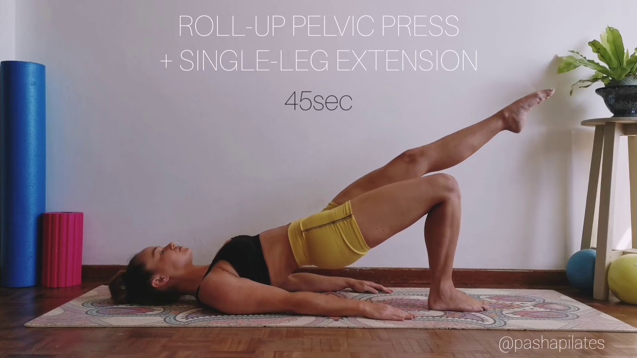 Booty Burner Pilates Workout No Equipment Youtube