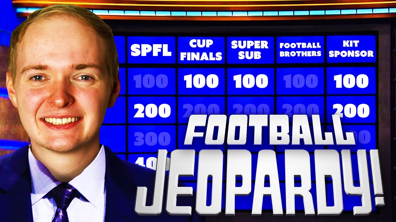 This Football Jeopardy Quiz Was A Great Battle... - YouTube