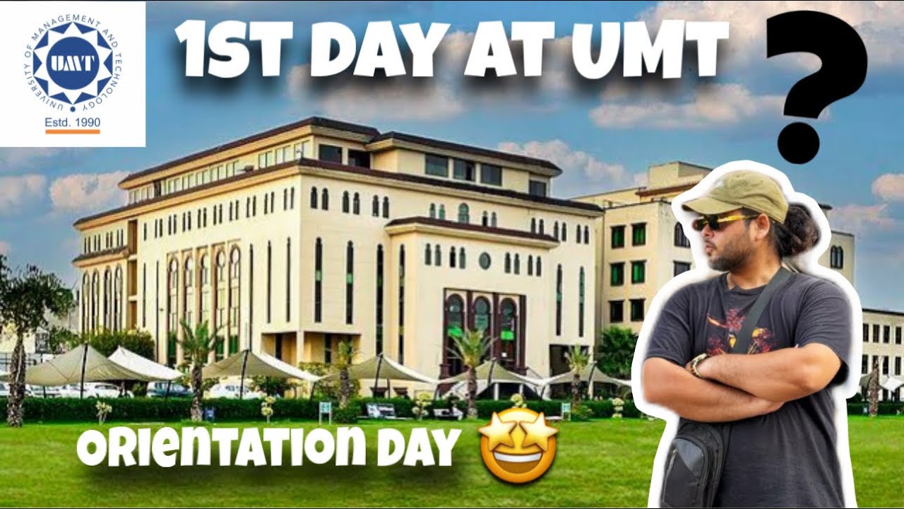 My First day at University 🥰 | UMT orientation | ft university of ...