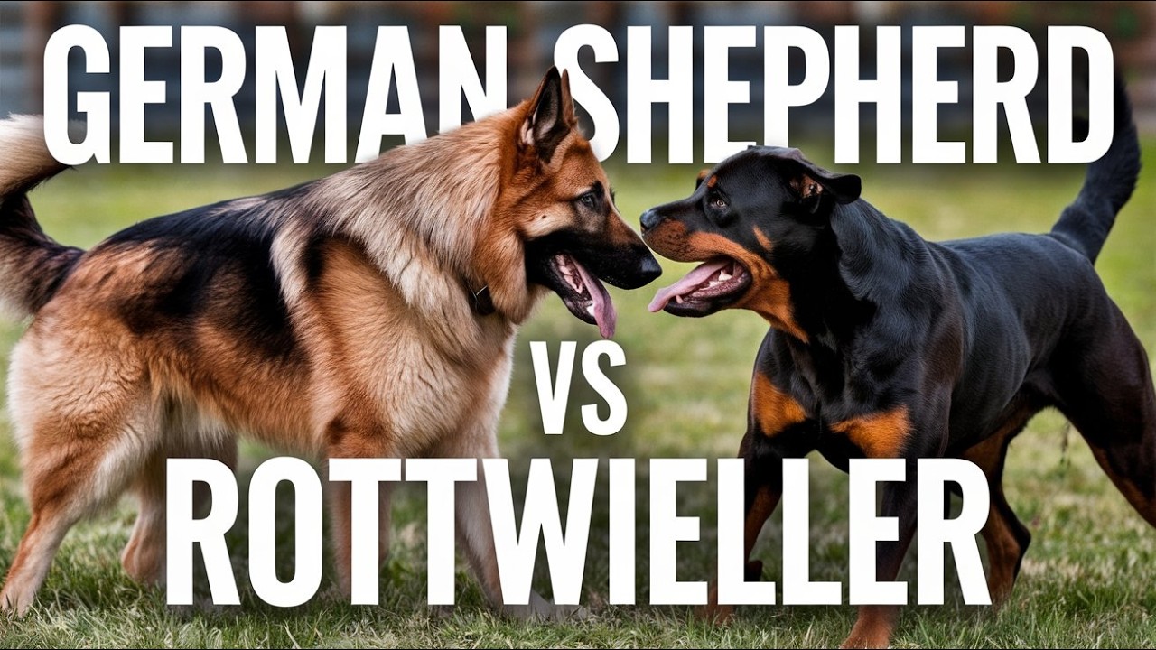 German Shepherd vs Rottweiler: The Truth About These Powerhouse Breeds ...