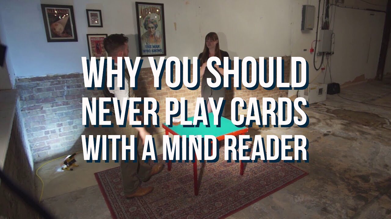 Why You Should Never Play Cards with A Mind Reader | Alex McAleer - YouTube