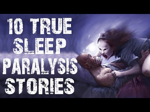 10 TRUE Disturbing & Terrifying Sleep Paralysis Scary Stories | Horror ...