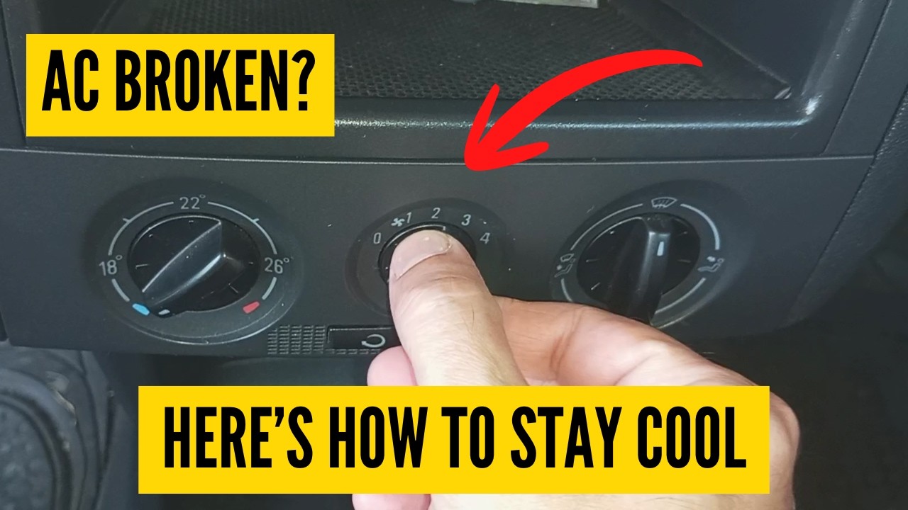 Broken AC? Here's How To Keep Your Car Cool - YouTube