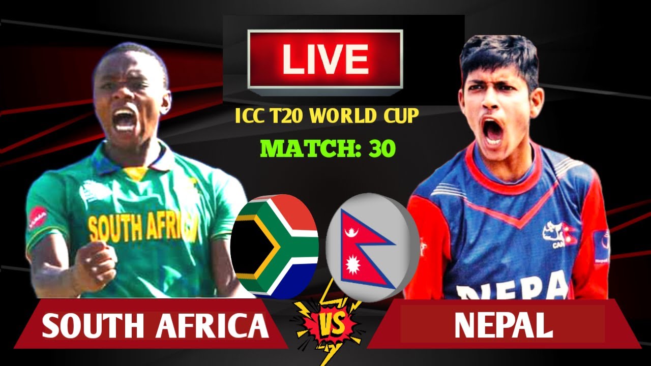 NEPAL VS SOUTH AFRICA ICC T20 WORLD CUP 2024 LIVE SCORES AND COMMENTARY ...