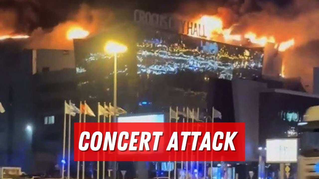 Terror Attack on Russian Band's Concert Kills 40 - YouTube