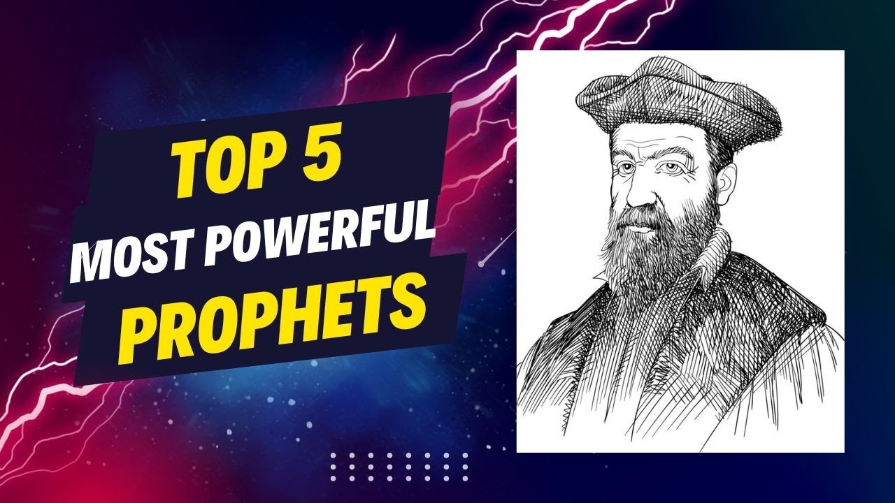 Top 5 Most powerful prophets on earth | Top10theworld Channel - YouTube