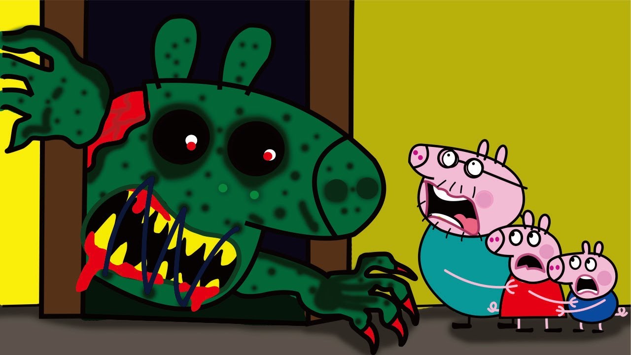 Zombies in the Pig Pen! Peppa's Nightmare Begins | Peppa Pig Fanmade ...