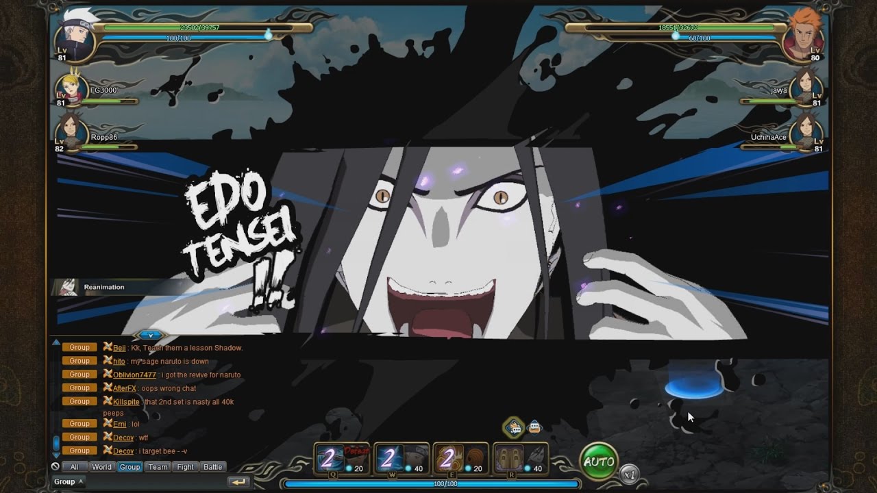 Naruto Online Build Your Ninja Mmorpg Webbased By