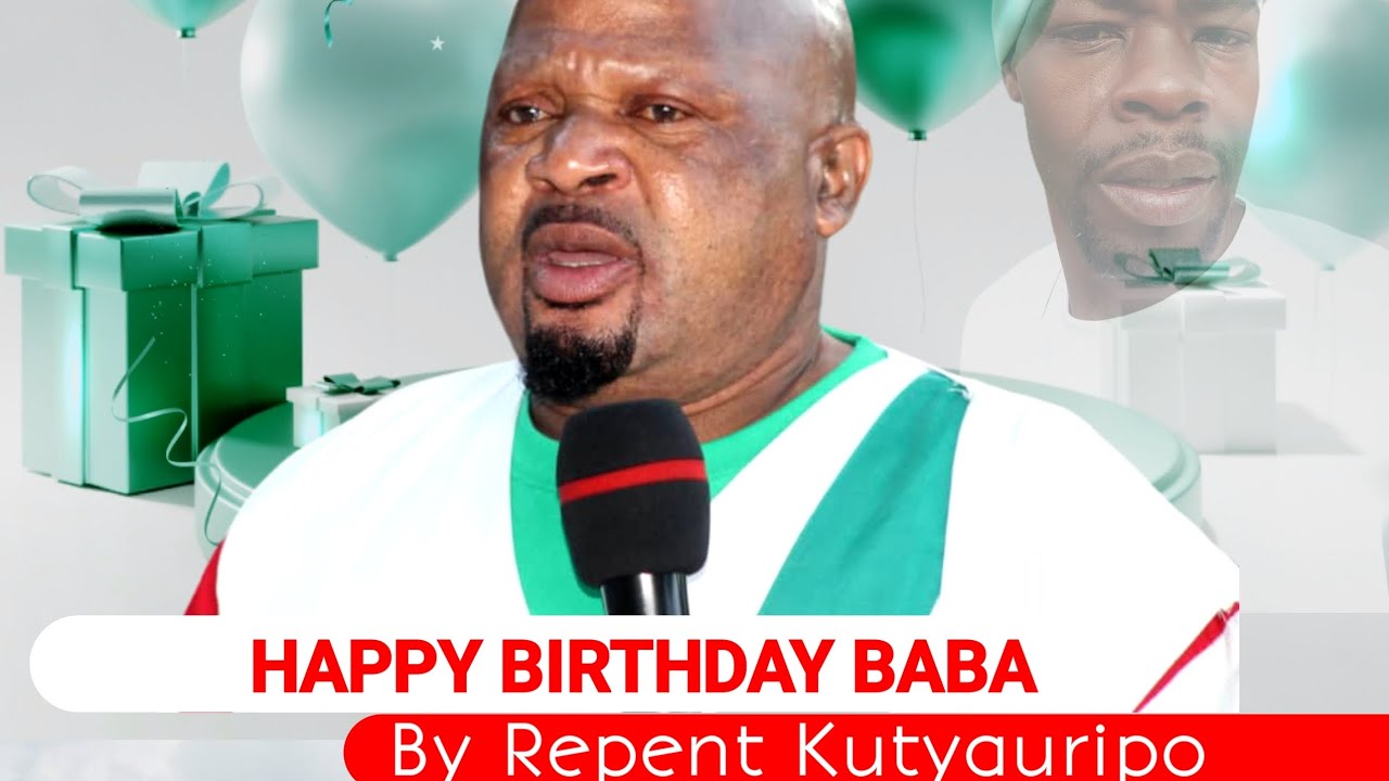 Repent Kutyauripo_Dedication to Dr Bishop S Mabhiza. - YouTube