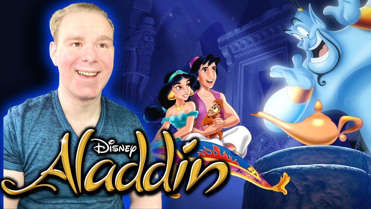 I Was Crying During A Whole New World! | Aladdin Reaction | Genie is ...