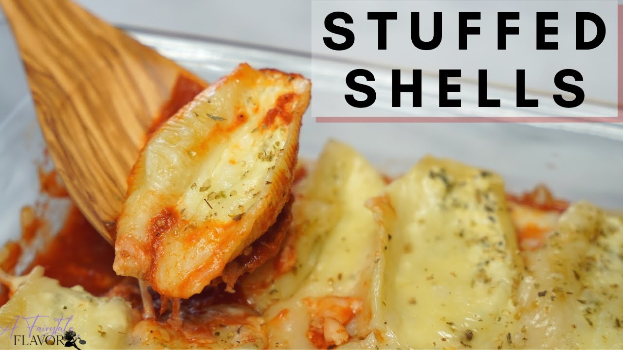 HOW TO MAKE EASY STUFFED SHELLS | Easy Dinner Recipe - YouTube