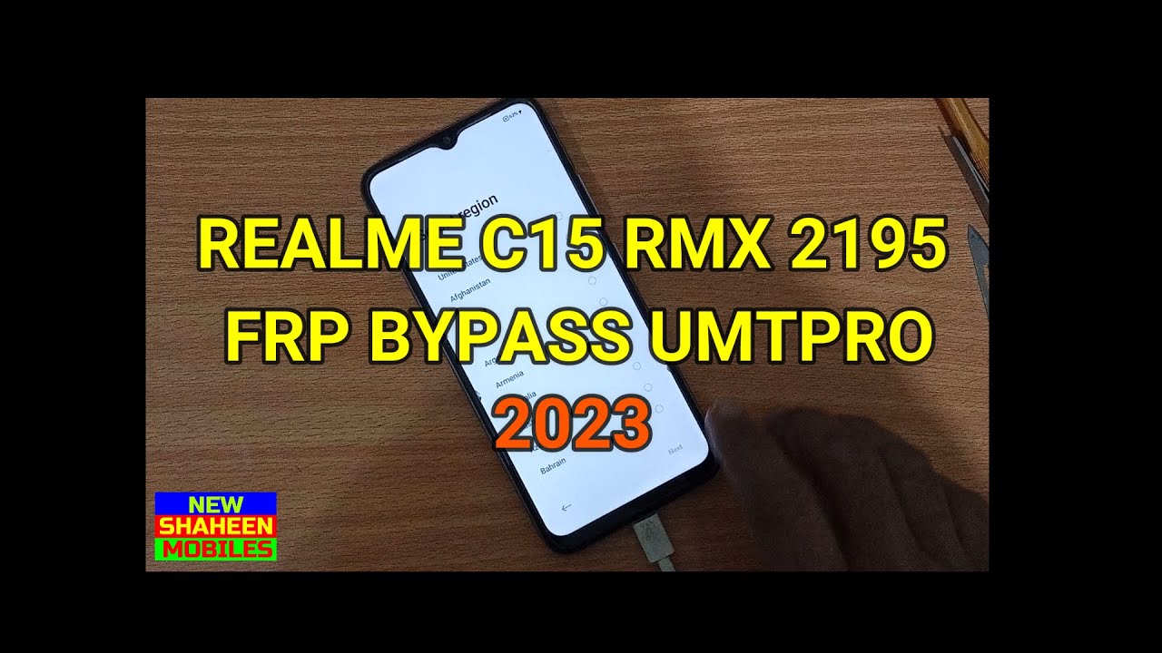 REALME C15 RMX 2195 FRP BYPASS UMTPRO 2023 - YouTube