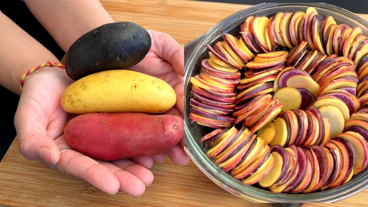 Tri-Color Potato Recipes You Have to Try! - YouTube
