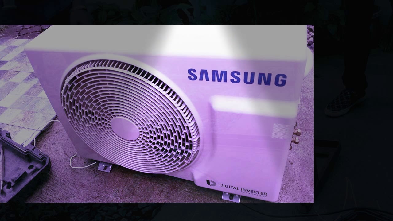 Samsung AC installation! - YouTube