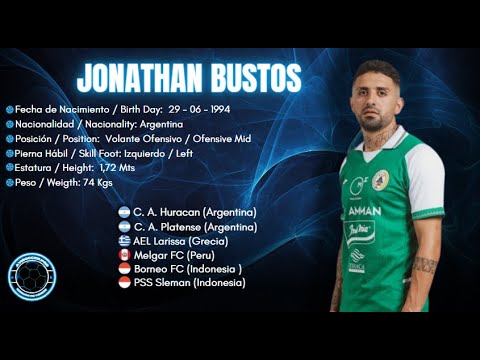 Jonathan Bustos #32 // Volante Ofensivo - Ofensive Mid // 2024 - YouTube
