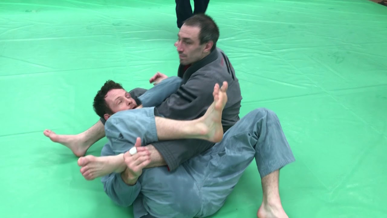 Armbar Escape to Leg Drag - YouTube