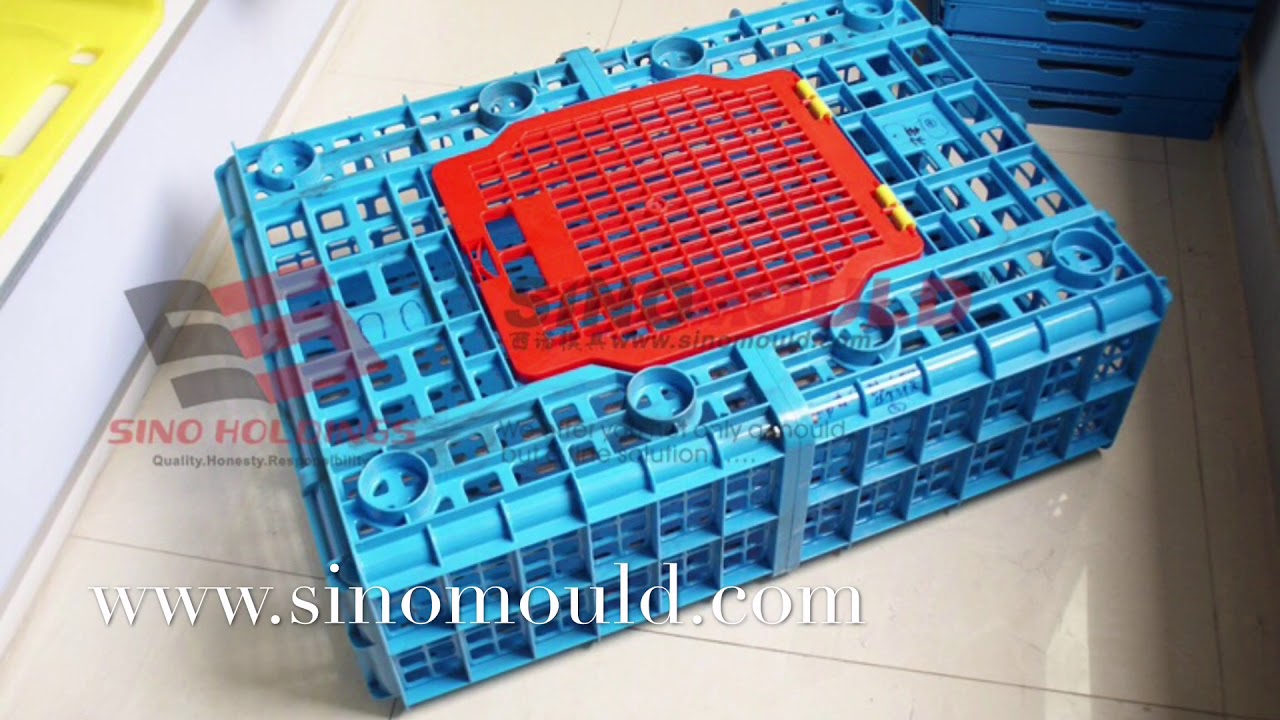 Sino crate mould making - YouTube
