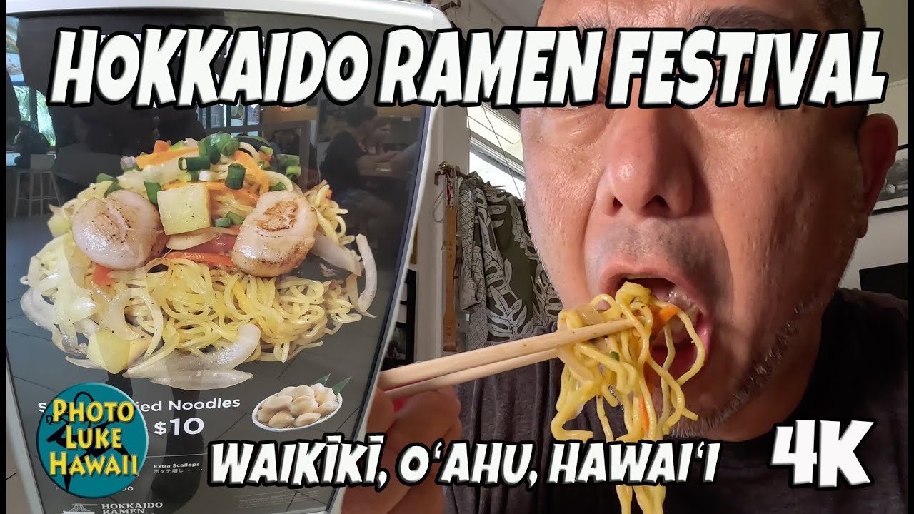 Hokkaido Ramen Festival Pop Up Every Two Weeks Mitsuwa Marketplace 4K60 ...